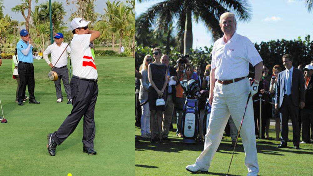 សម្ដេចតេជោ ហ៊ុន សែន ចង់ប្រកួត វាយកូនហ្គោលជាមួយប្រធានាធិបតីអាមេរិក | OBN ...